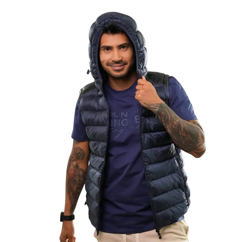 Chaleco azul | Hurlintong