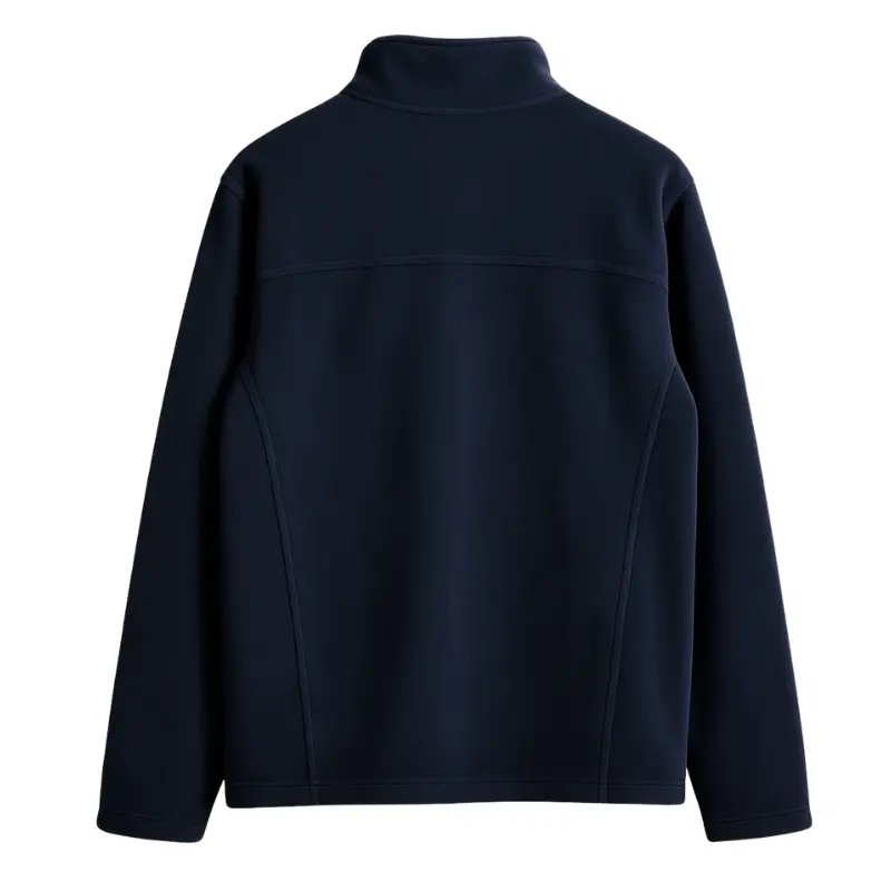 Chaqueta polar fleece azul oscuro mujer | Hurlintong